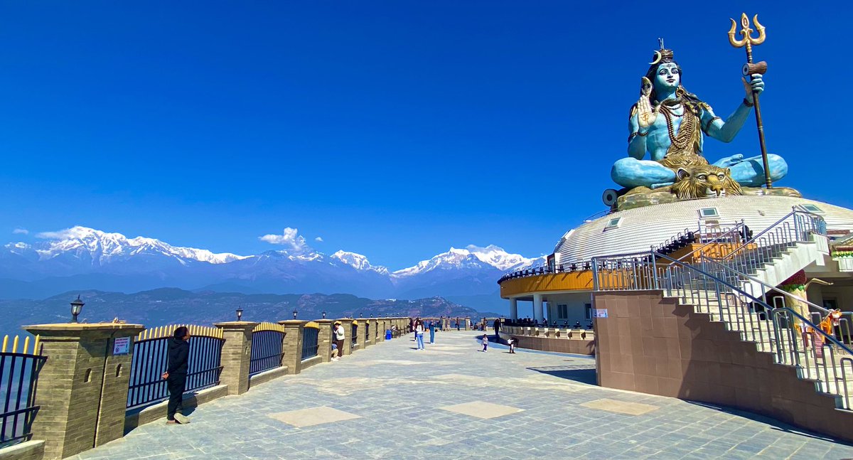 Hari Devkota on Twitter: "हर हर महादेव🙏 #Pokhara #ポカラ #ネパール #Nepal"
