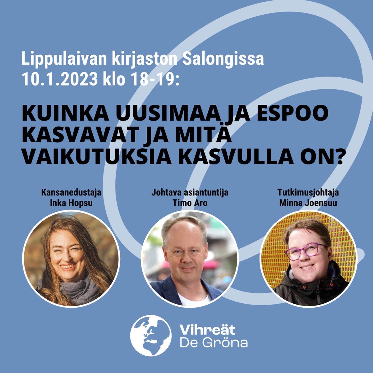 Inka Hopsu | Kestäviä, ihmisläheisiä valintoja