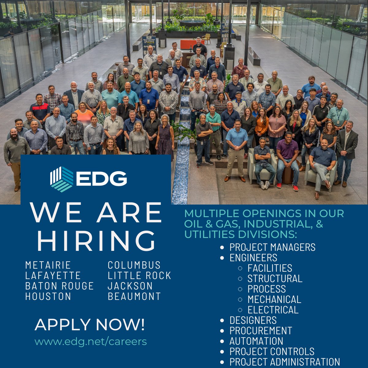 EDG, Inc. on Twitter: "View open positions & apply with @EDGInc > https://t.co/TinNYLmtON. The ...