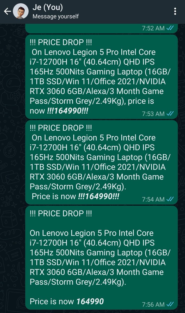 🐍 Python X 💬 WhatsApp x 📄 Google Sheet Build a price drop alert script using web scraping 🔵 ...