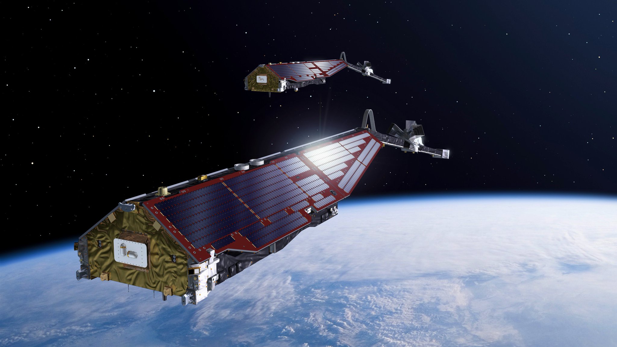 ESA Swarm mission on Twitter: "Collision avoided! 💥 After a busy Christmas of three near misses ...