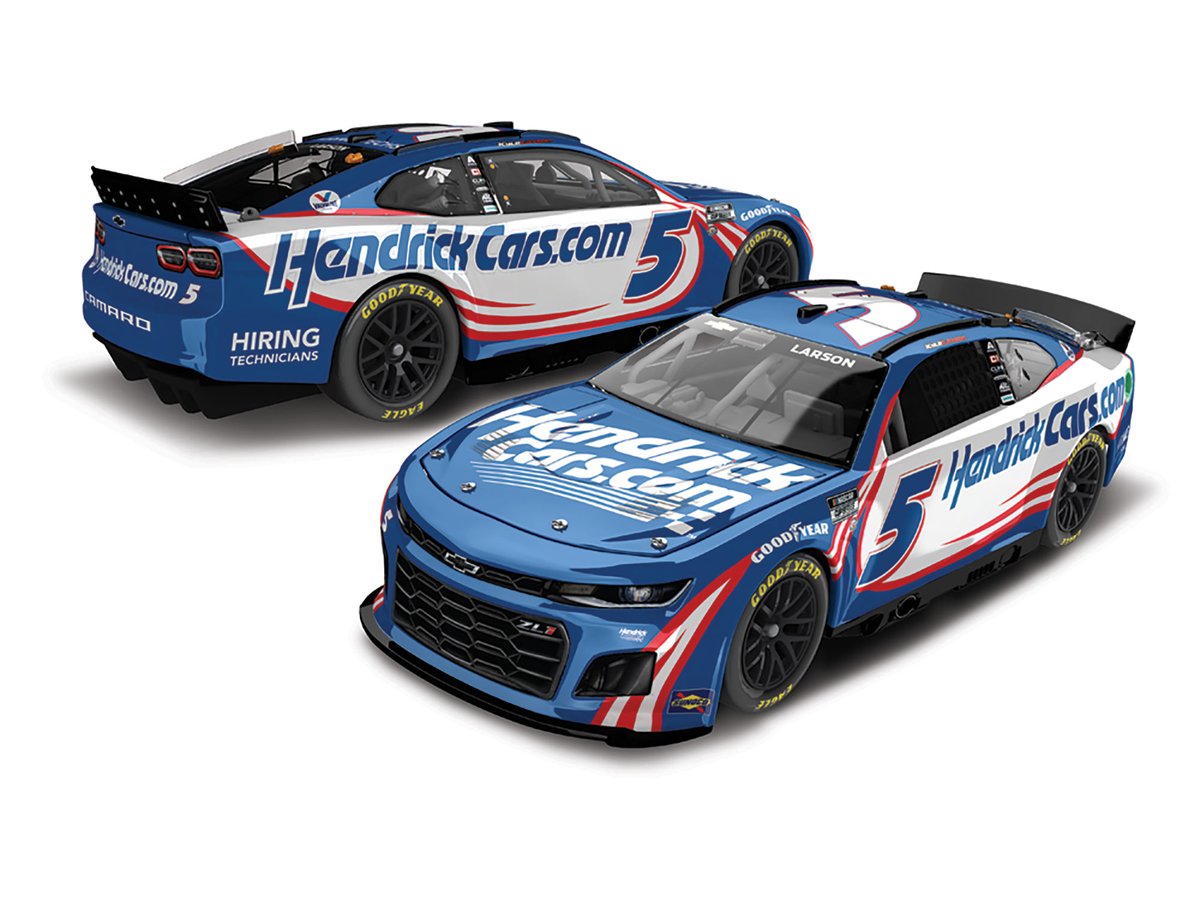 Kyle Larson 2023 HendrickCars.Com Paint Scheme : r/NASCAR