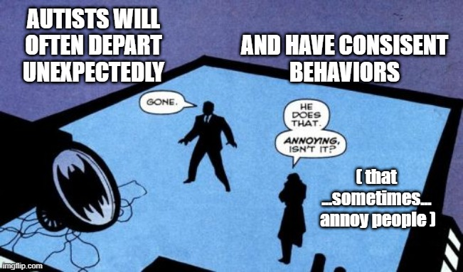 #Autism #Autistic Nonlinear Contradiction Response #DoesNotCompute # ...