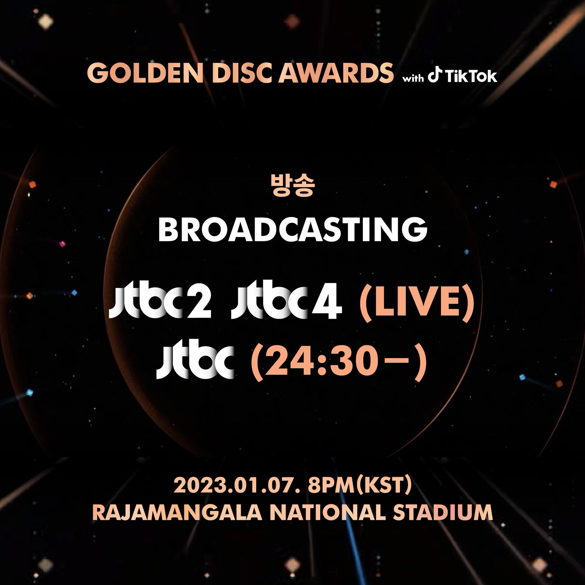 ʟᴇᴇ ᴋɴᴏᴡ⁻ˢ ᴰᴬYᐠ𝗳𝗮𝗻• ˕ •𝗮𝗰𝗰マ on Twitter: " #GDAinBKK 🗓️ เสาร์ 7 มกราคม 2023 ช่องทางการรับชม 👩‍💻 ...