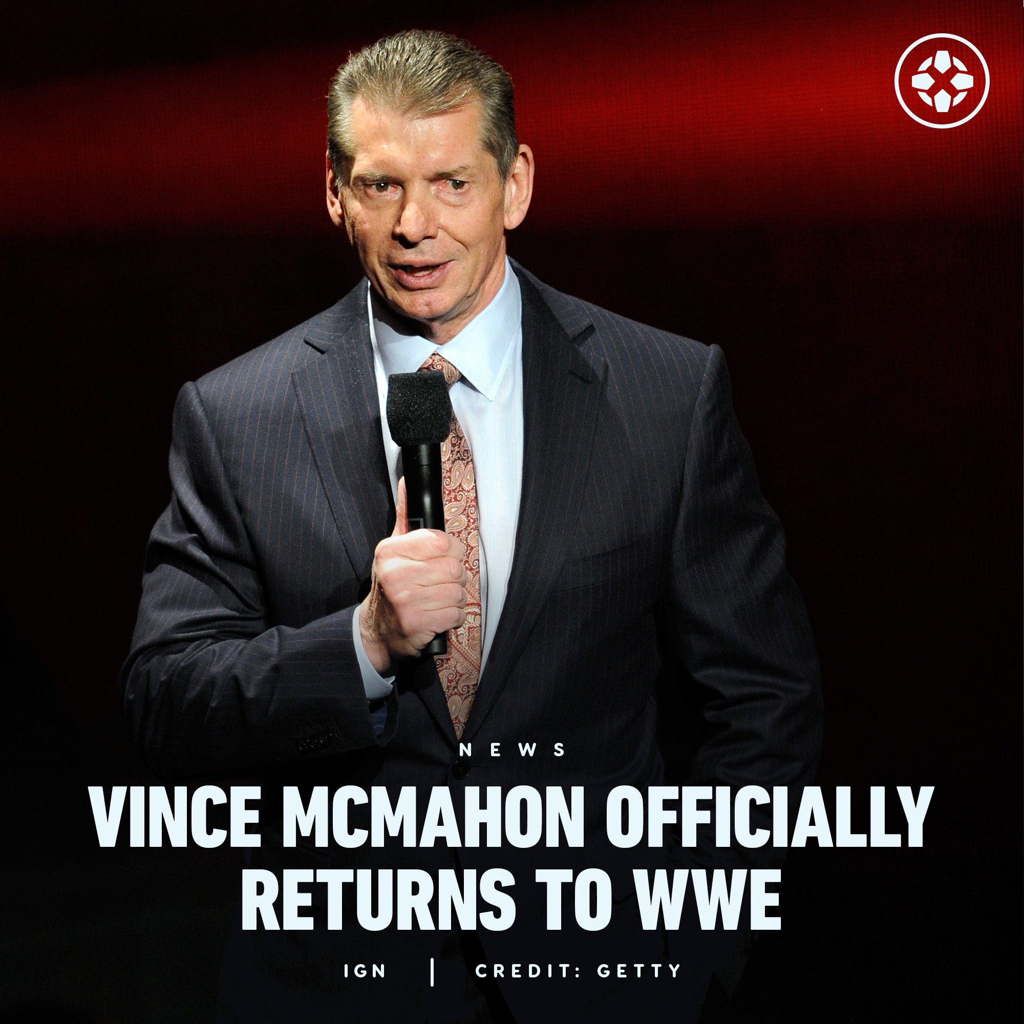 IGN on Twitter: "Vince McMahon is back on WWE's board of directors to reportedly facilitate a ...
