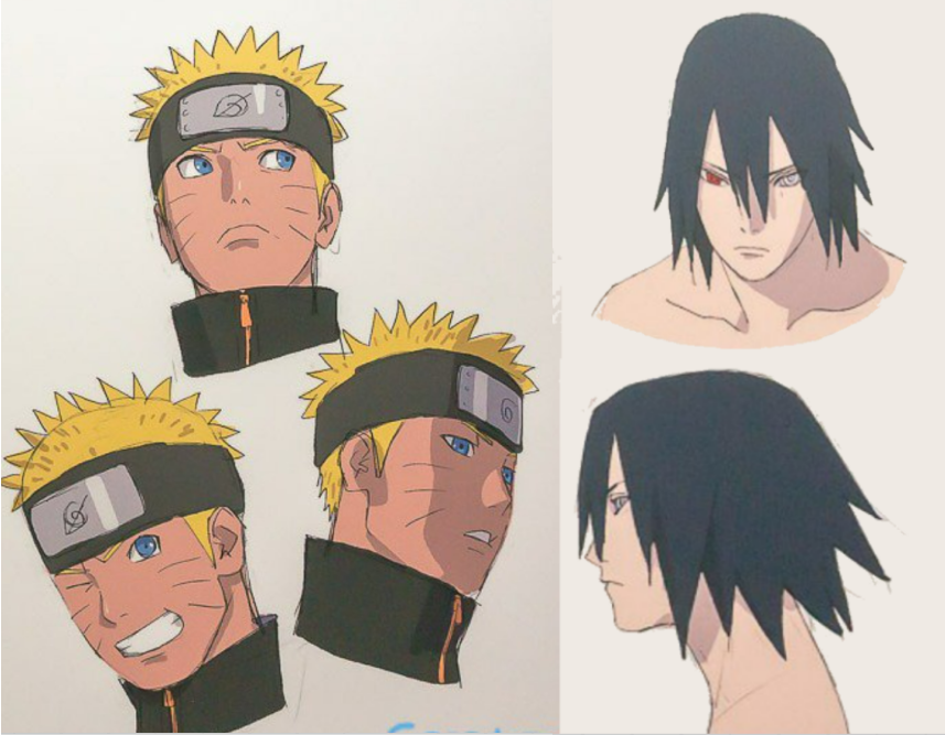 Naruto The Last Sasuke Character Design
