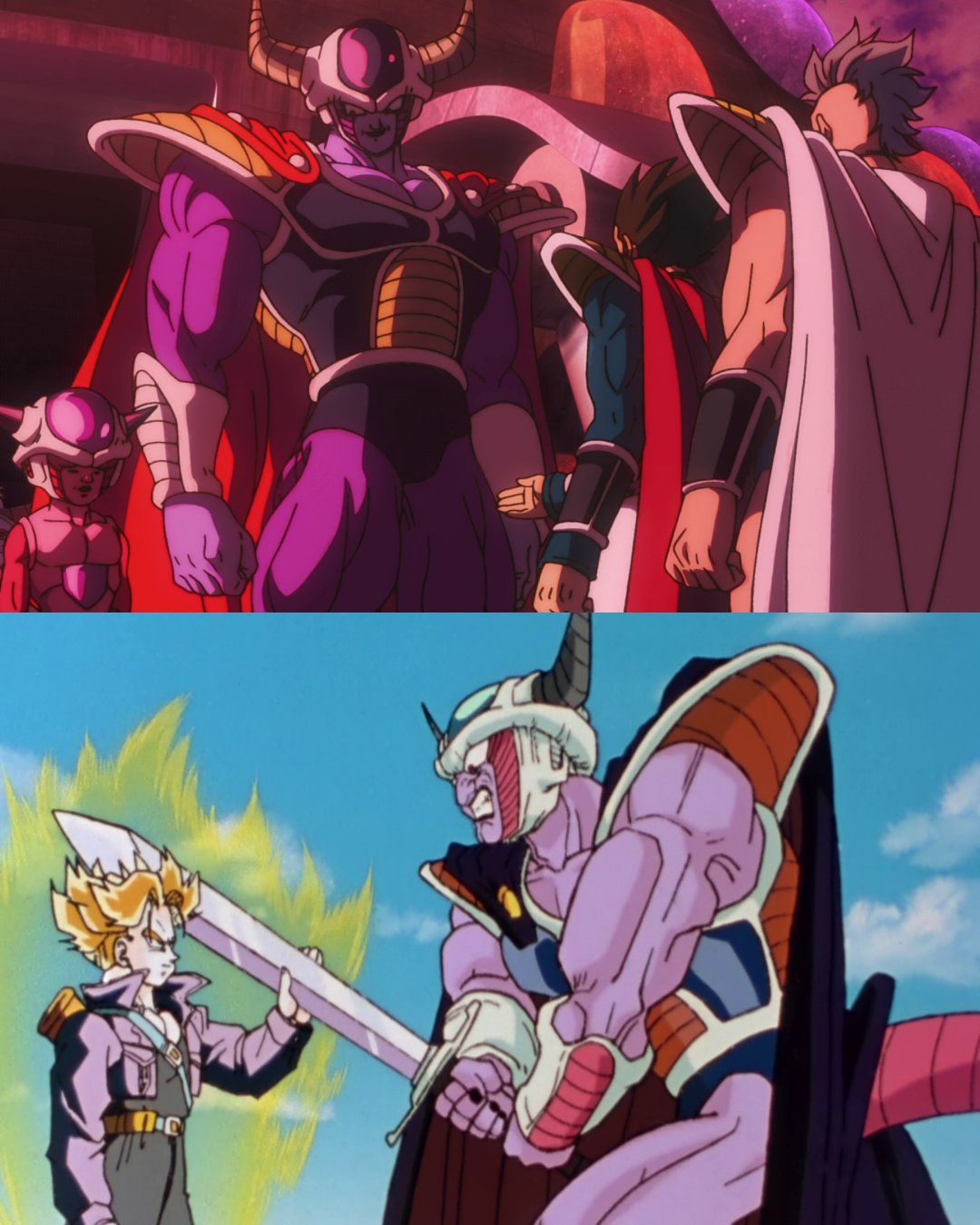 DragonBallSuperLAT🉐 on Twitter: "King Vegeta meets King Cold King Vegeta's grandson meets King ...