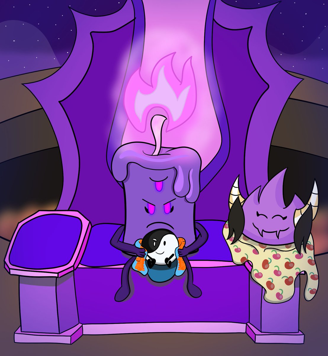 SwordHeartStudios on Twitter: "The one and only Candle Queen! 🙂#InanimateInsanity # ...