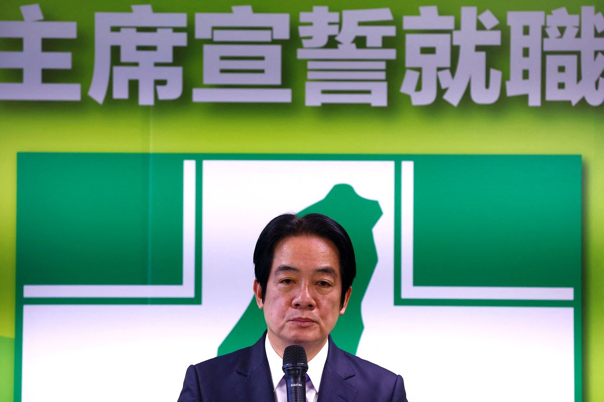 联合早报 Lianhe Zaobao On Twitter 庄慧良:赖清德知北京不会轻言让步,遂将“抗中保台”基调调整为“和平保台”,称