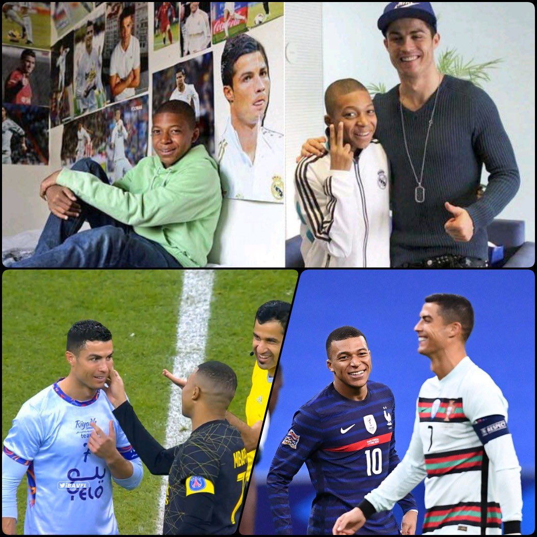 The Cr7 Timeline On Twitter Rt 7imelinekmbappe Cristiano Ronaldos