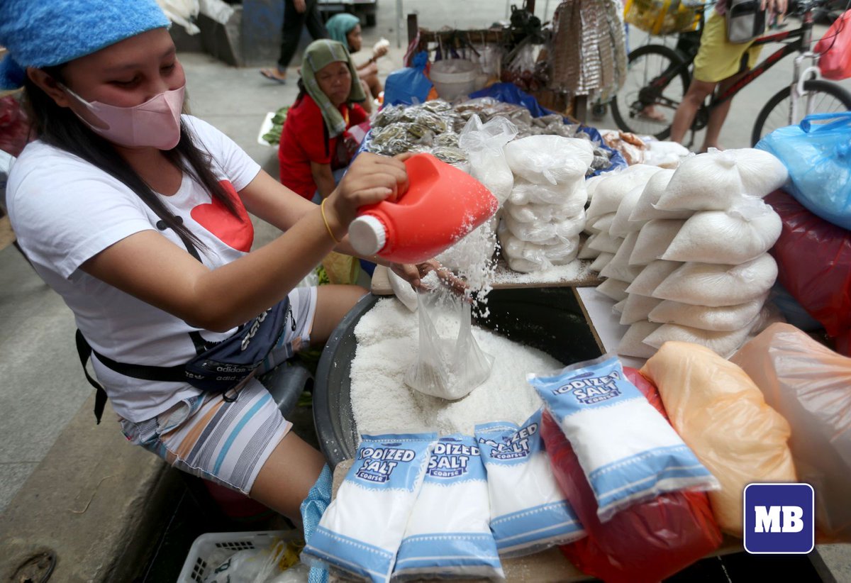 LOOK: On January 19, 2023, a vendor repackaged iodized salt at the ...