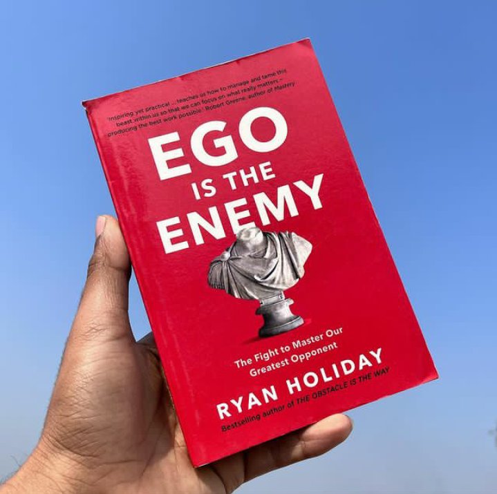 7 Lessons From The Book "EGO Is The Enemy": - Thread from Psyche Wizard ...