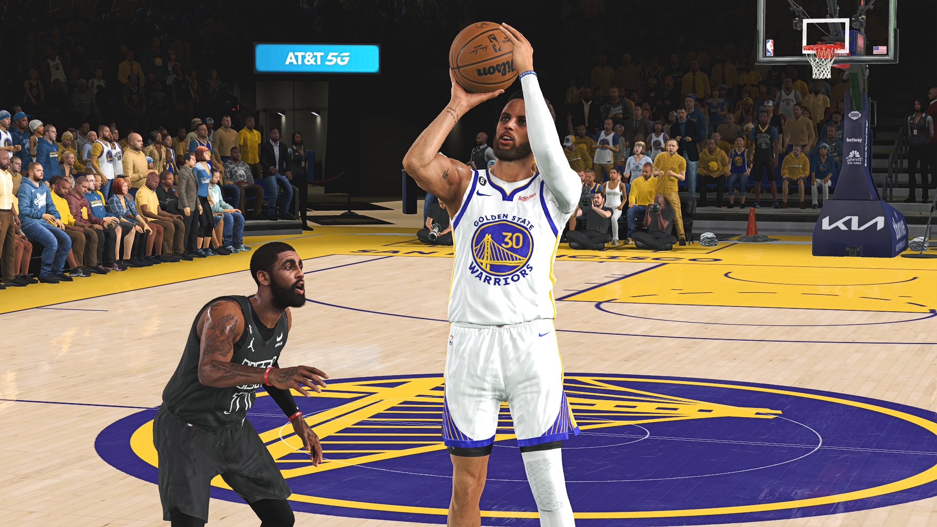 K4RL on Twitter: "Kyrie and S. Curry by Arteezy K4RL Reshade Mochna Court Lighting Chensisi ...