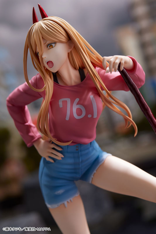 Ruru | MoePop on Twitter: "La figurine 1/7 AmiAmi x AMAKUNI de Power「CHAINSAW MAN」est disponible ...