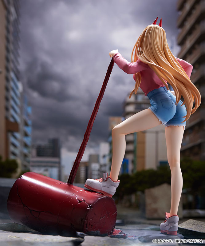Ruru | MoePop on Twitter: "La figurine 1/7 AmiAmi x AMAKUNI de Power「CHAINSAW MAN」est disponible ...