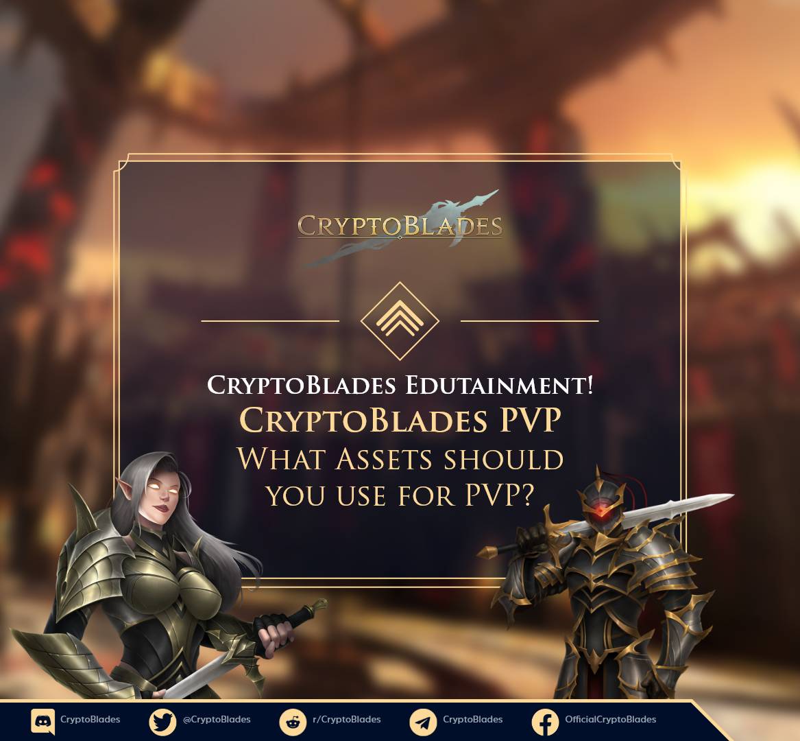 CryptoBlades on Twitter: "⚔️ Time for #CryptoBlades Edutainment! 📜 When doing a PvP, you should ...