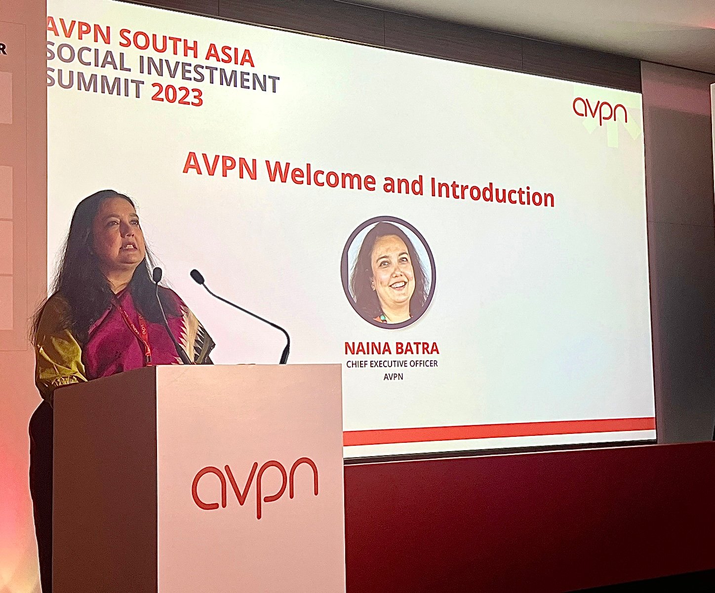 Naina S Batra on Twitter: "We begin with #AVPN #SouthAsiaInvestmentSummit in Mumbai with a ...