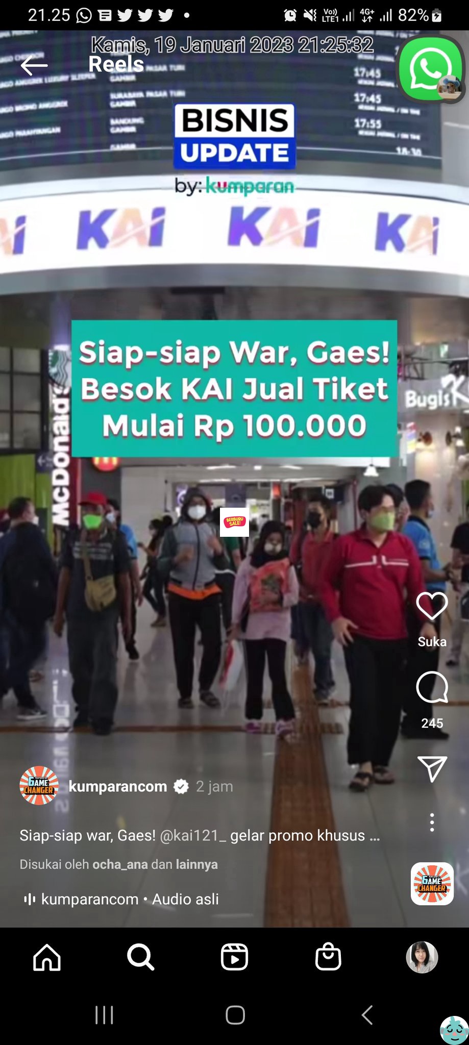 BerburuSale - Base Diskon Kukka on Twitter: "/info WAR TICKET KAI besok guys only di app KAI ...