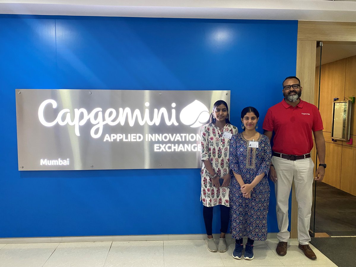 Capgemini India on Twitter: "Congratulations to Kasheena Mulla & Shruti Kharche from @mitadtpune ...