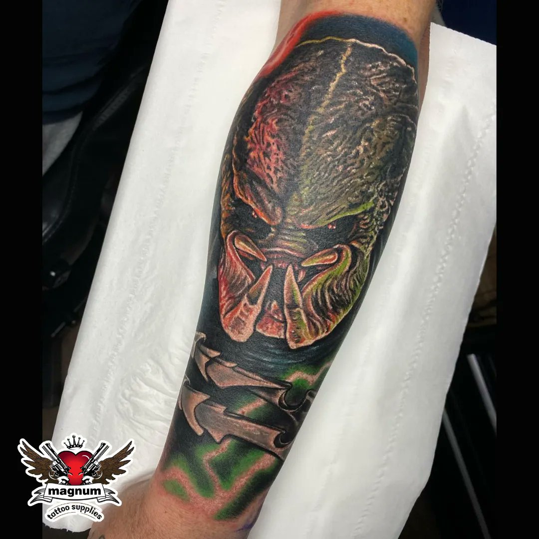 Predator Forearm Tattoos New Tattoo Shop Now Open In South Milwaukee