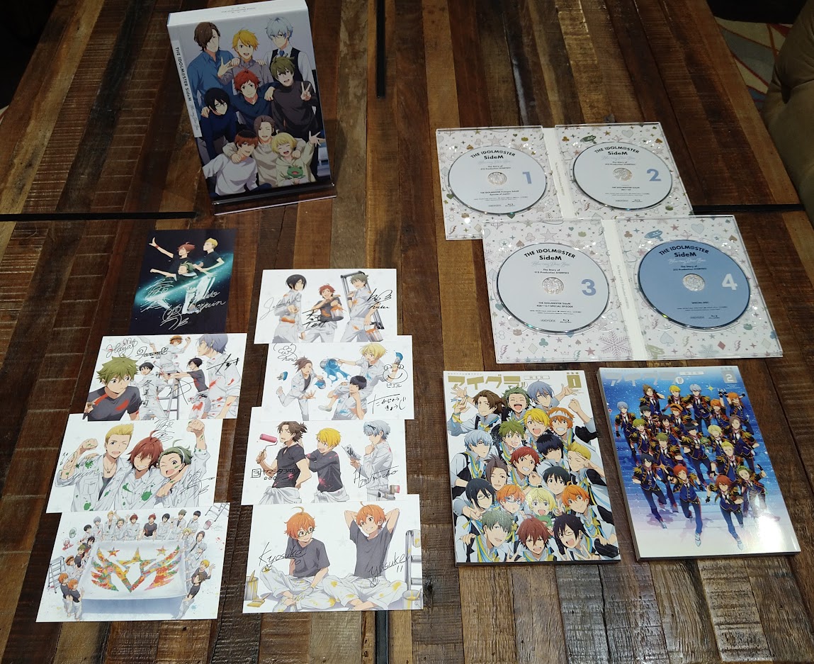 アイドルマスター on Twitter: "／ 📢 TVアニメ「アイドルマスター #SideM」 Blu-ray Disc BOX 好評発売中！ \ 📀収録仕様 本編ディスク3枚＋特典ディスク ...