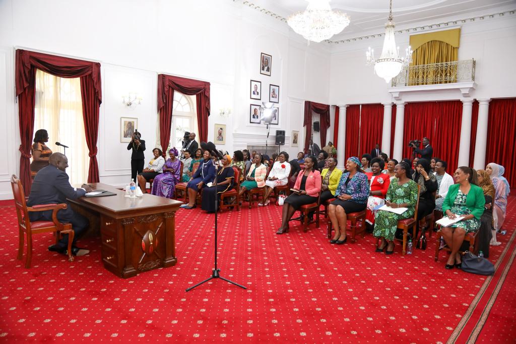 NTV Kenya on Twitter: "PICTURES: President Ruto hosts Women Representatives at State House ...
