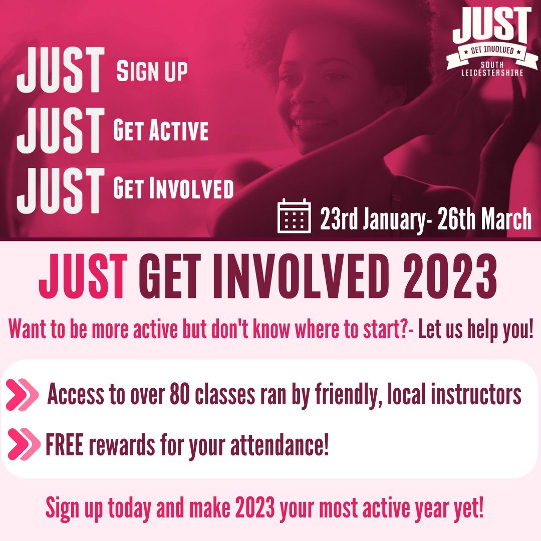 Active Oadby & Wigs on Twitter: "Have you checked out Active Blaby JUST programme!? Lots of the ...