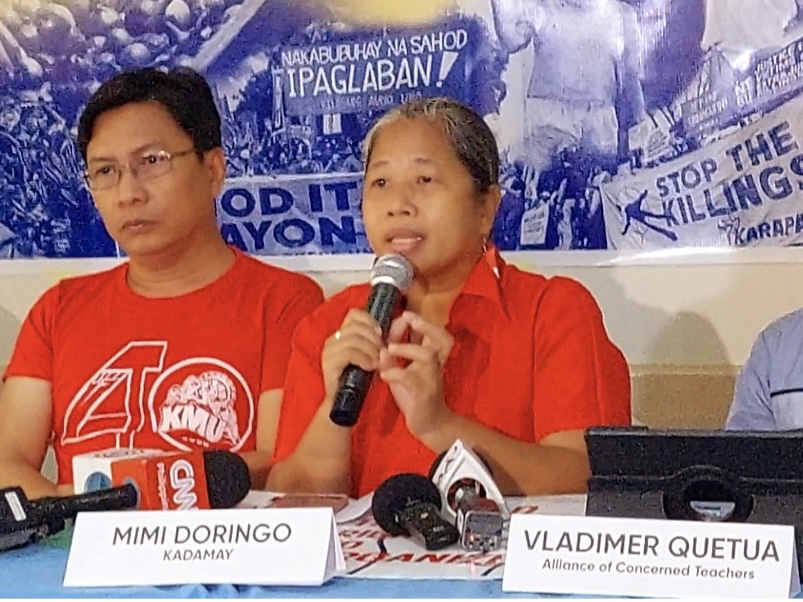 Pinoy Weekly on Twitter: "TINGNAN | Sama-samang hinamon ng mga manggagawa at iba't ibang sektor ...