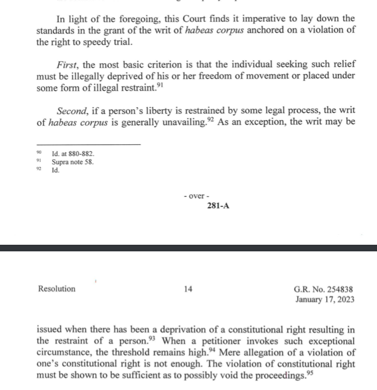 ABS-CBN News on Twitter: "SC invokes constitutional and intl law human ...