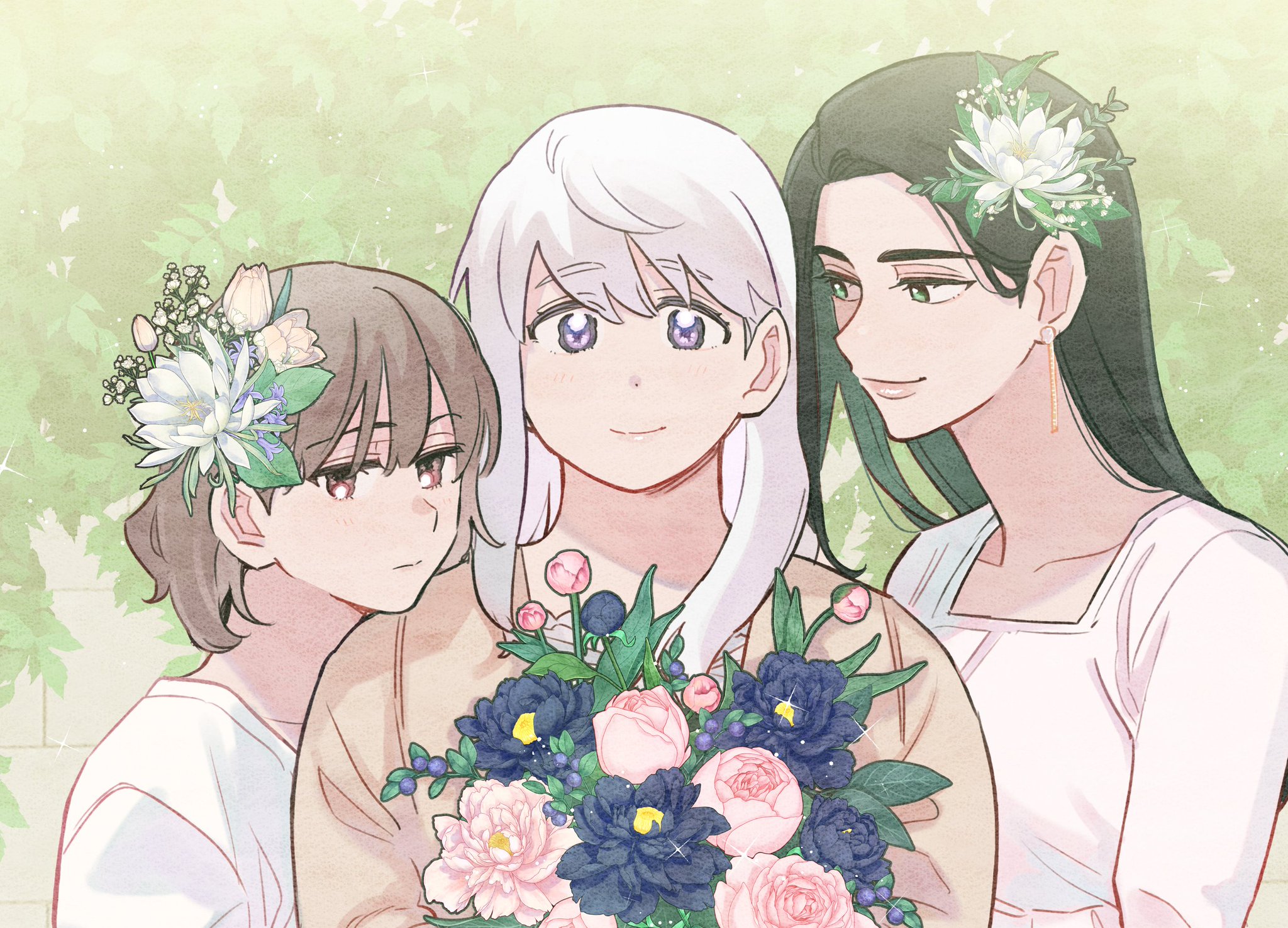 PITO 백합드래곤(용생절정) on Twitter: "힘 쓰는 일은 자신 있습니다! 외전 A (백합) 오늘부터 시작입니다!! 헉헉...오랜만의 백합작품 연재, 넘 떨립니다 ...