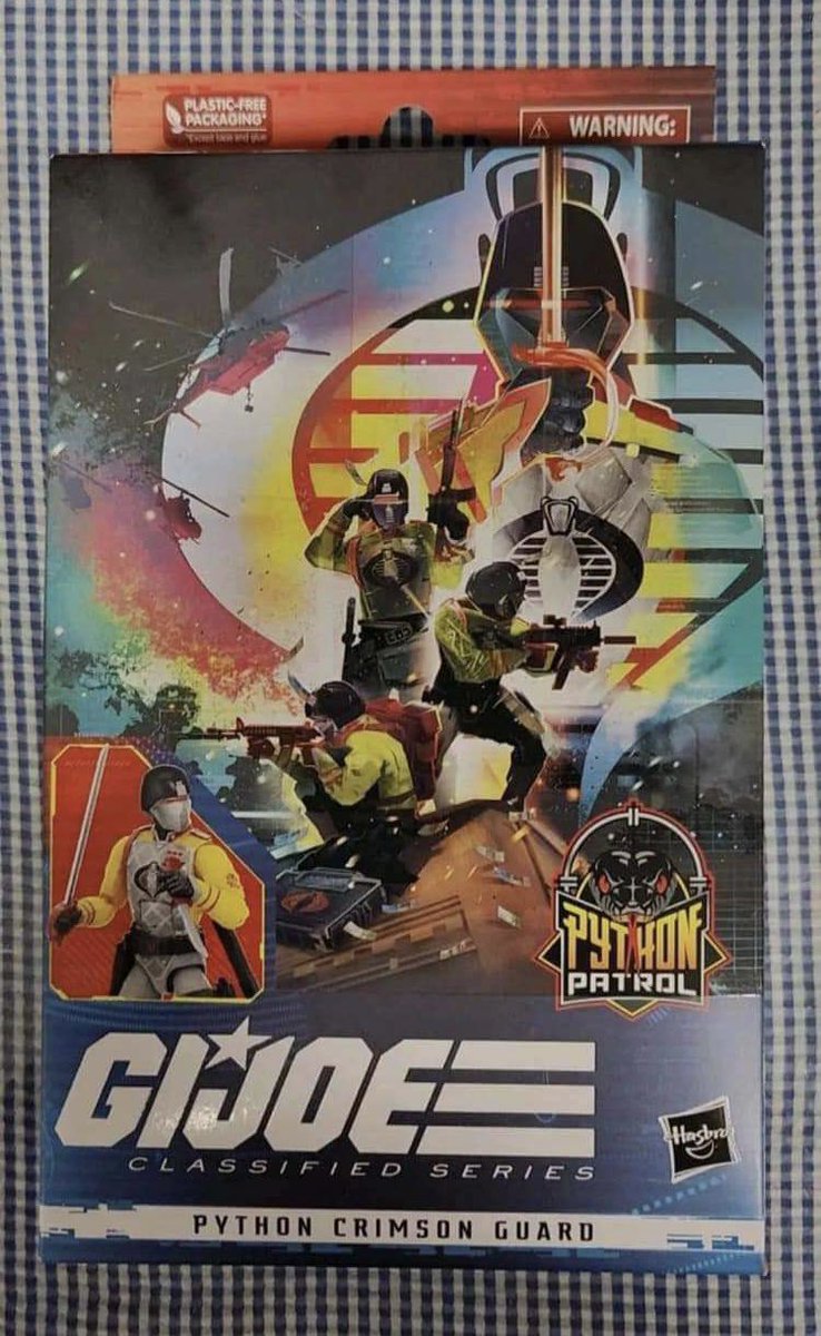 preternia on Twitter: "Hasbro G.I. Joe Classified Series 6”Python Crimson Guard."
