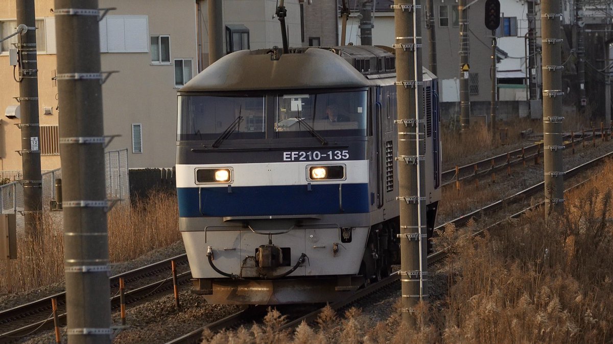 monsieur keisuke on Twitter: "4067レ EF210-333、73レ EF66-110、EF210-135単機(9564レシキ801牽引 宇都宮送り込み)"