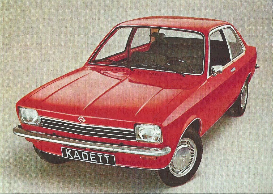 Mémoire2Ville on Twitter: "rétro cars voiture l'Opel Kadett rouge"