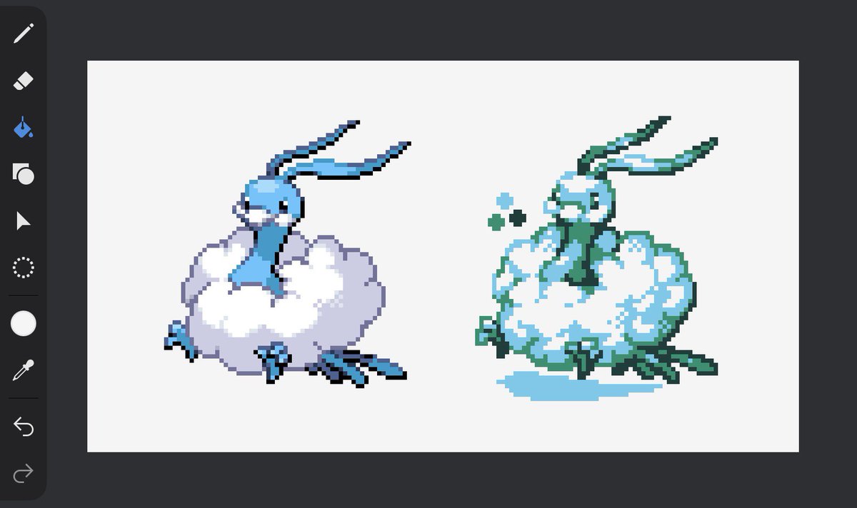 Shiny Altaria Sprite