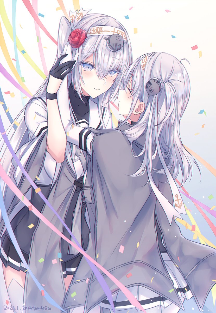 冬月進水日のtwitterイラスト検索結果。