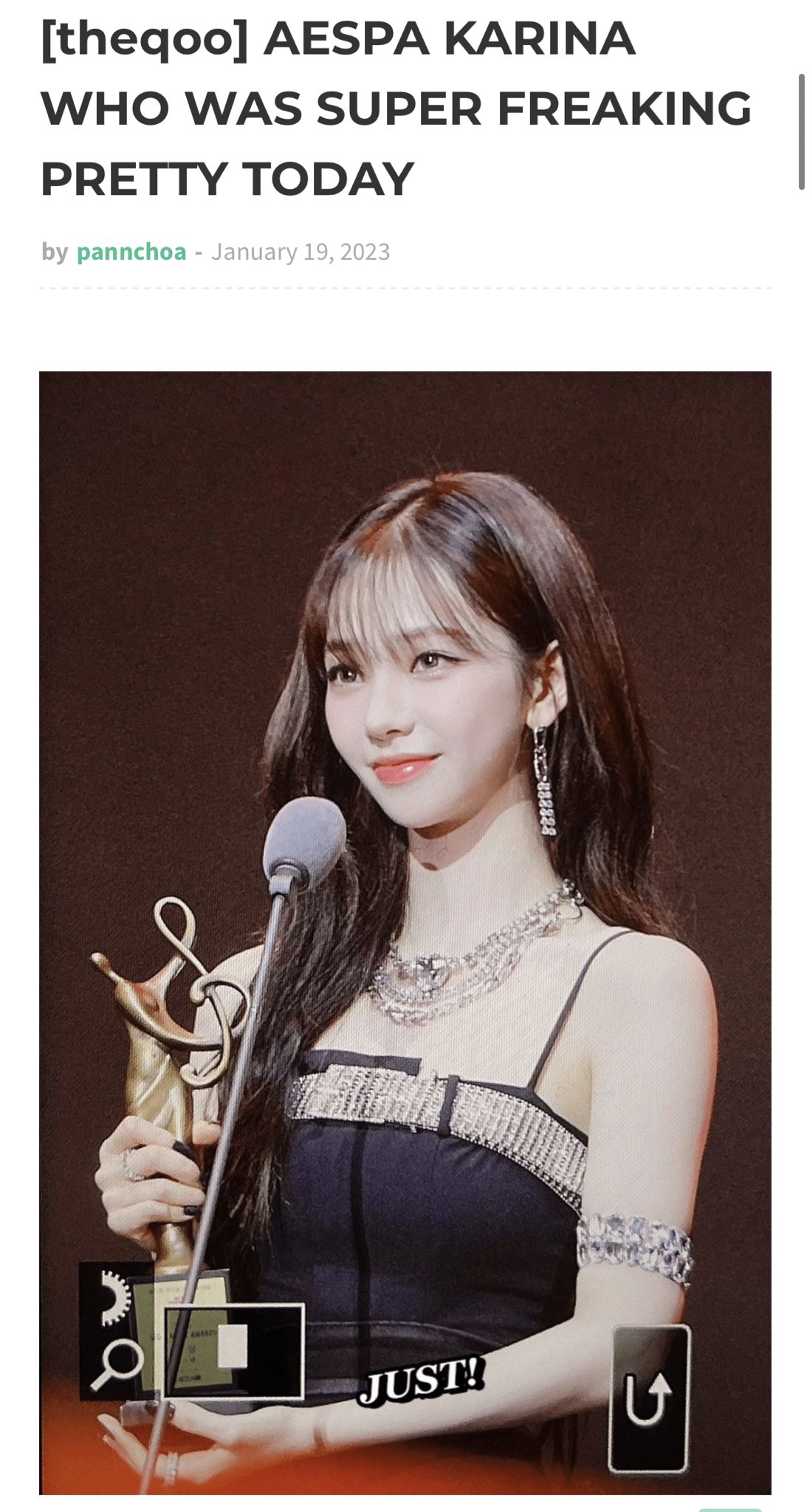 notpannchoa/notpannkpop/notnetizenbuzz on Twitter: "[ notpannchoa ] Karina looks stunning at the ...