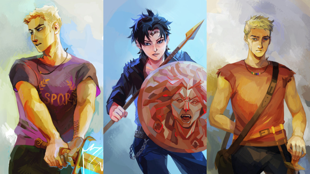 Luke Castellan And Thalia Grace