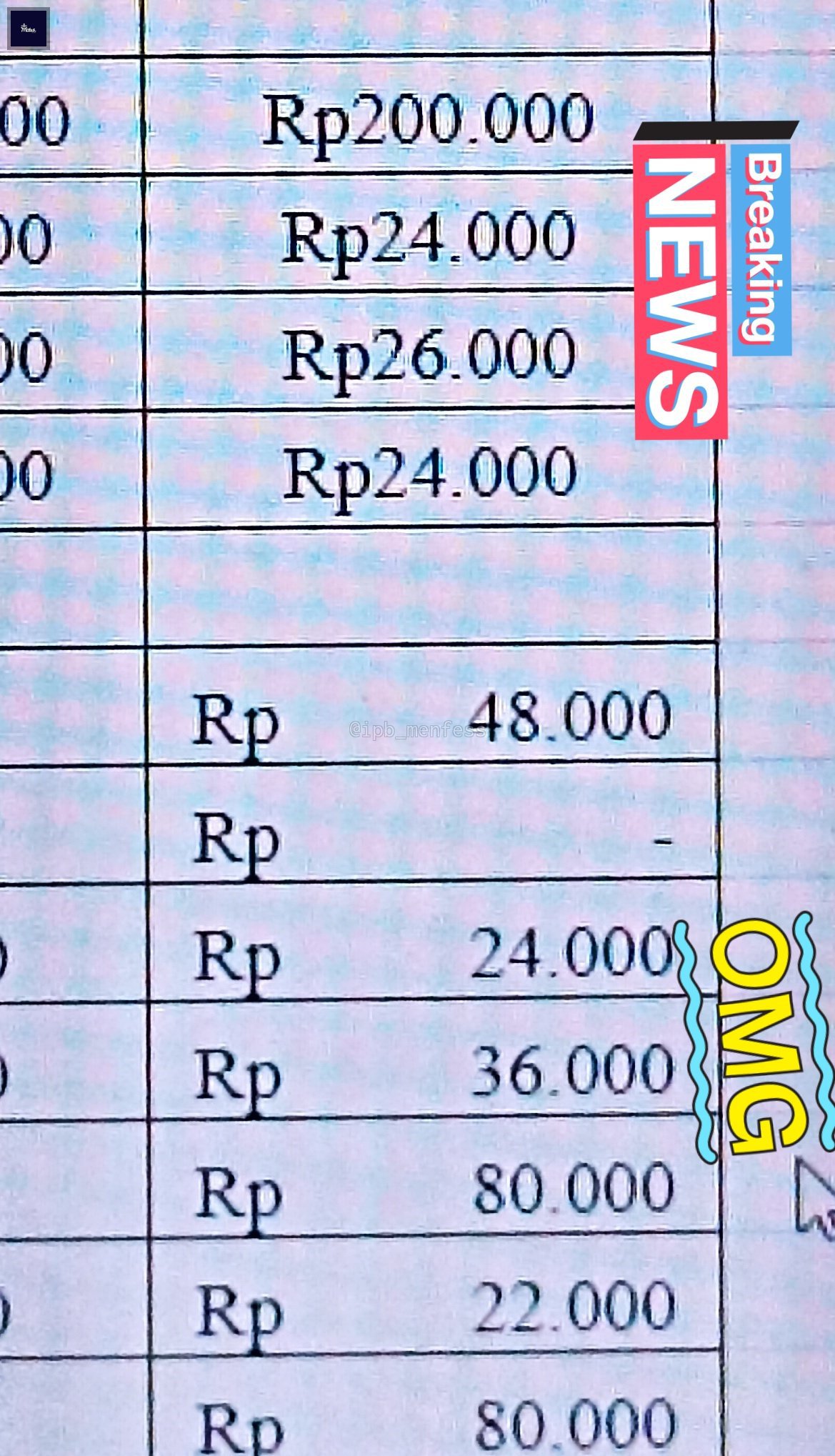 Draft IPB on Twitter: "Punten gais, maap mau tanya cara rapihin si breaking news biar kaya omg ...