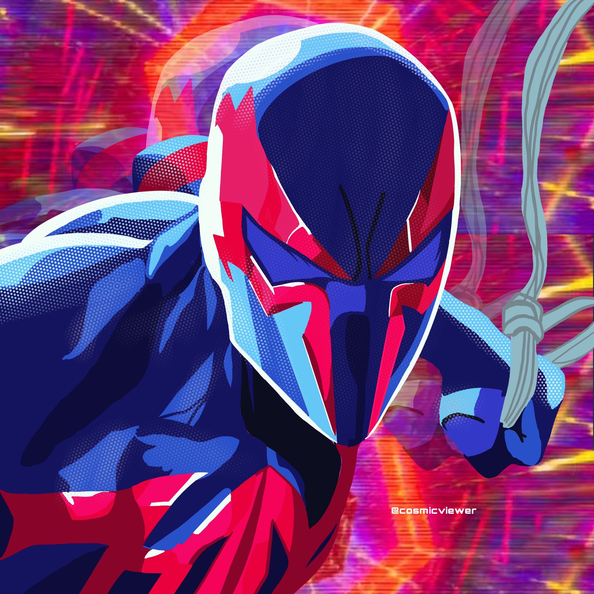 Spiderman 2099 Drawings