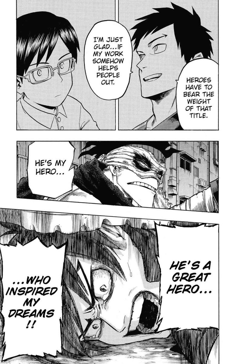 「3 pages were added with flashbacks explaining why Iida admir」🧉💥Roo💥 の漫画