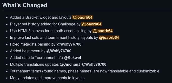 Shino on Twitter: "[TSH] TournamentStreamHelper 5.2 is now out! Introducing the long-awaited ...