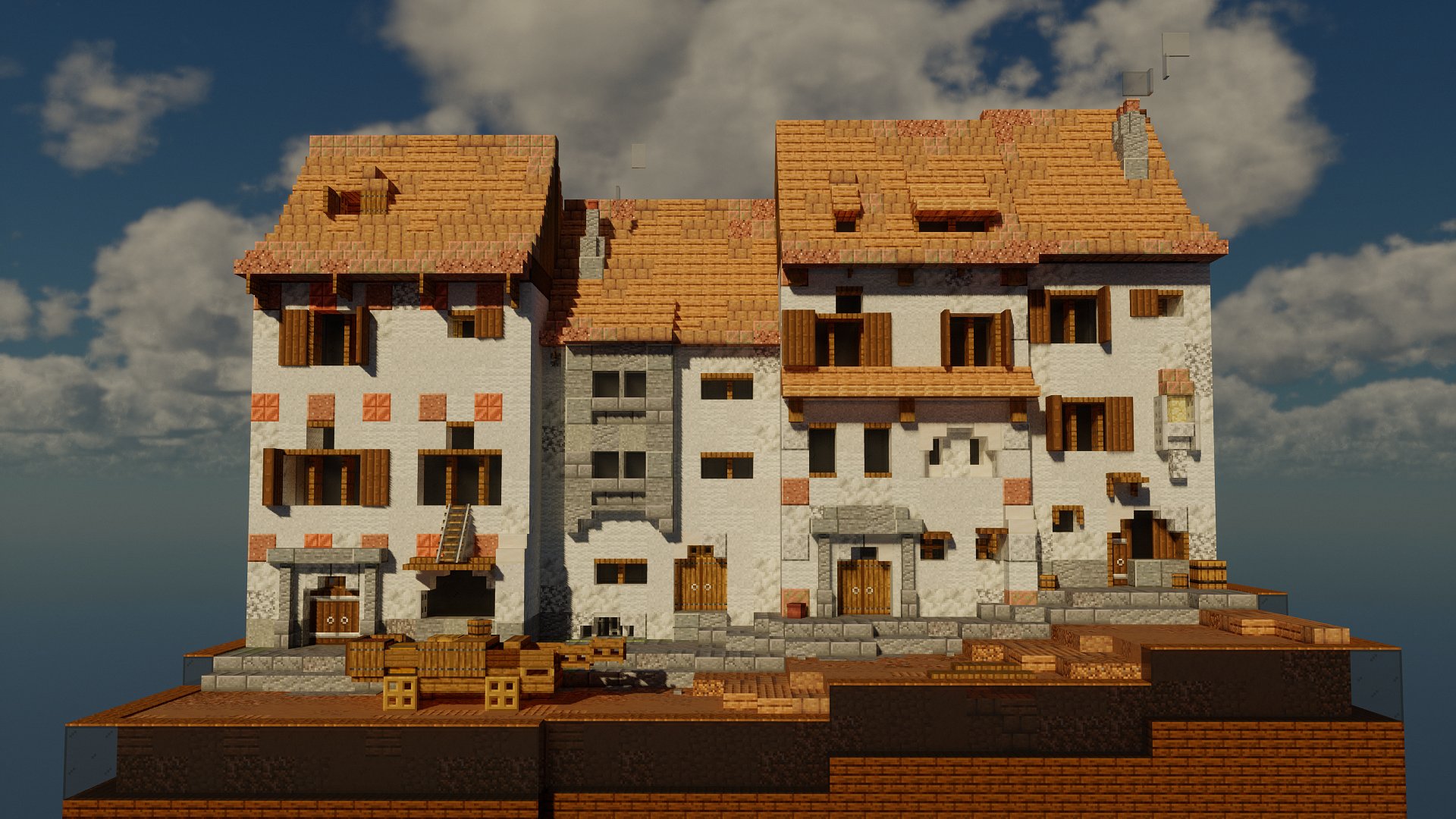 Minecraft Row House