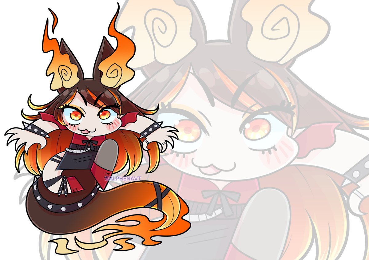 Sinder 🔥 Hellhound Vtuber On Twitter Rt Alphenavt Gremlin 19 Sindervtuber Sinderdoodle