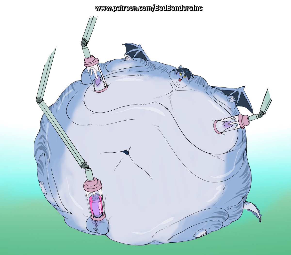 Bedbendersinc On Twitter Rt Bedbendersinc Oc Stream Commission Grace As A Horny Lard Ball