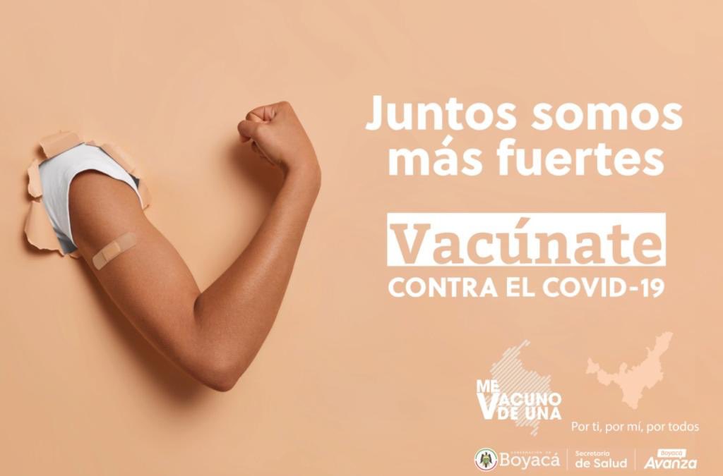 Secretaría de Salud de Boyacá on Twitter: "Vacunarnos contra la COVID-19, es garantizar nuestra ...