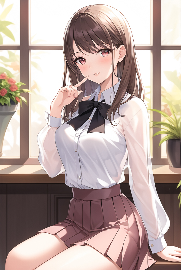 おはよ、週末がんばろうね、、、 #AIイラスト #aiイラスト 修理かのん @syuri_kanon