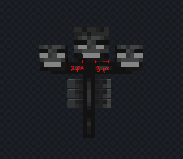 Minecraft Wither Main Head I Always Thought That The Wither Was A Bit