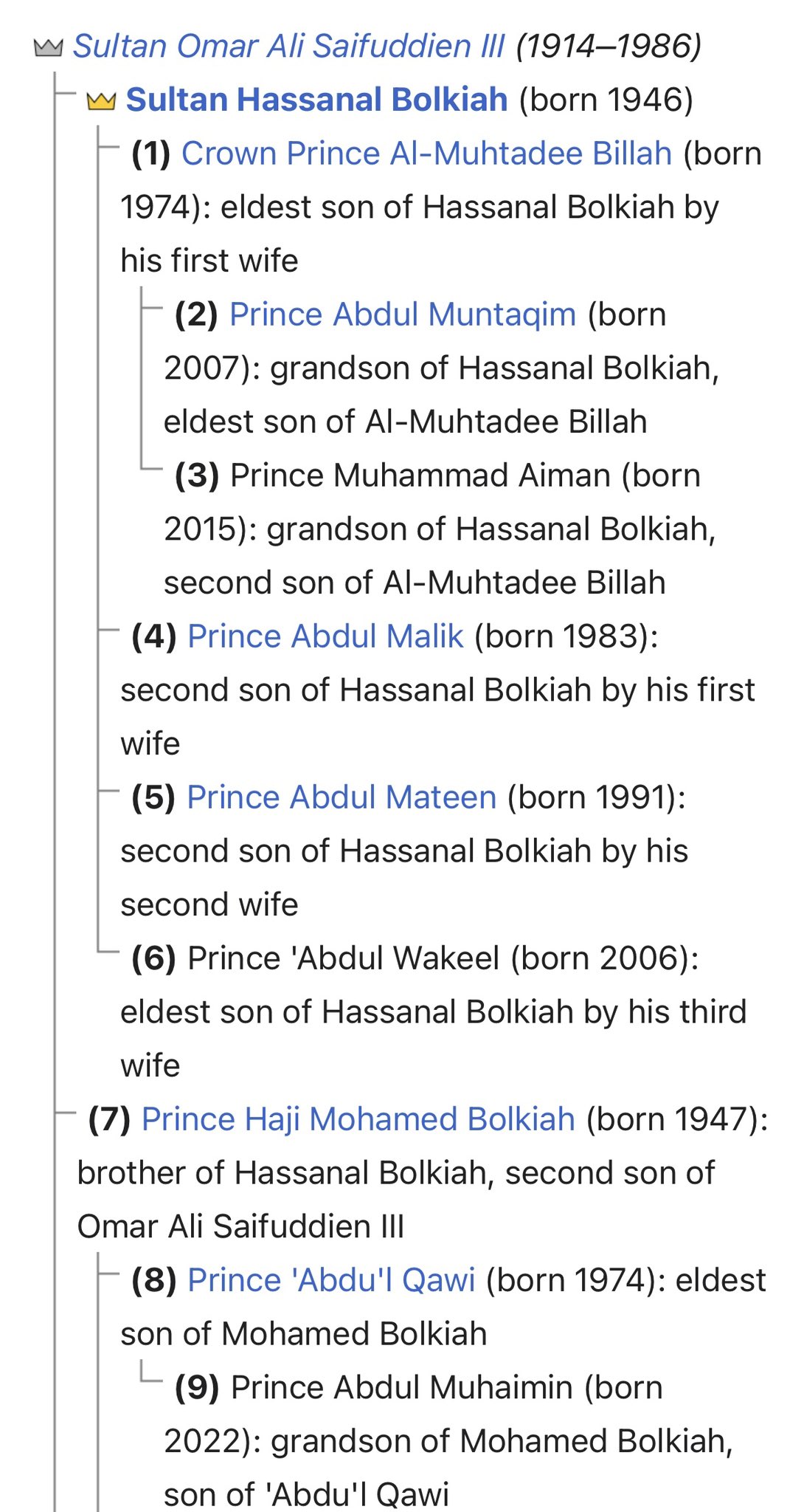 Januar Haikal on Twitter: "Dan yang ini adalah the famous son of Jefri bolkiah, Prince Faiq ...