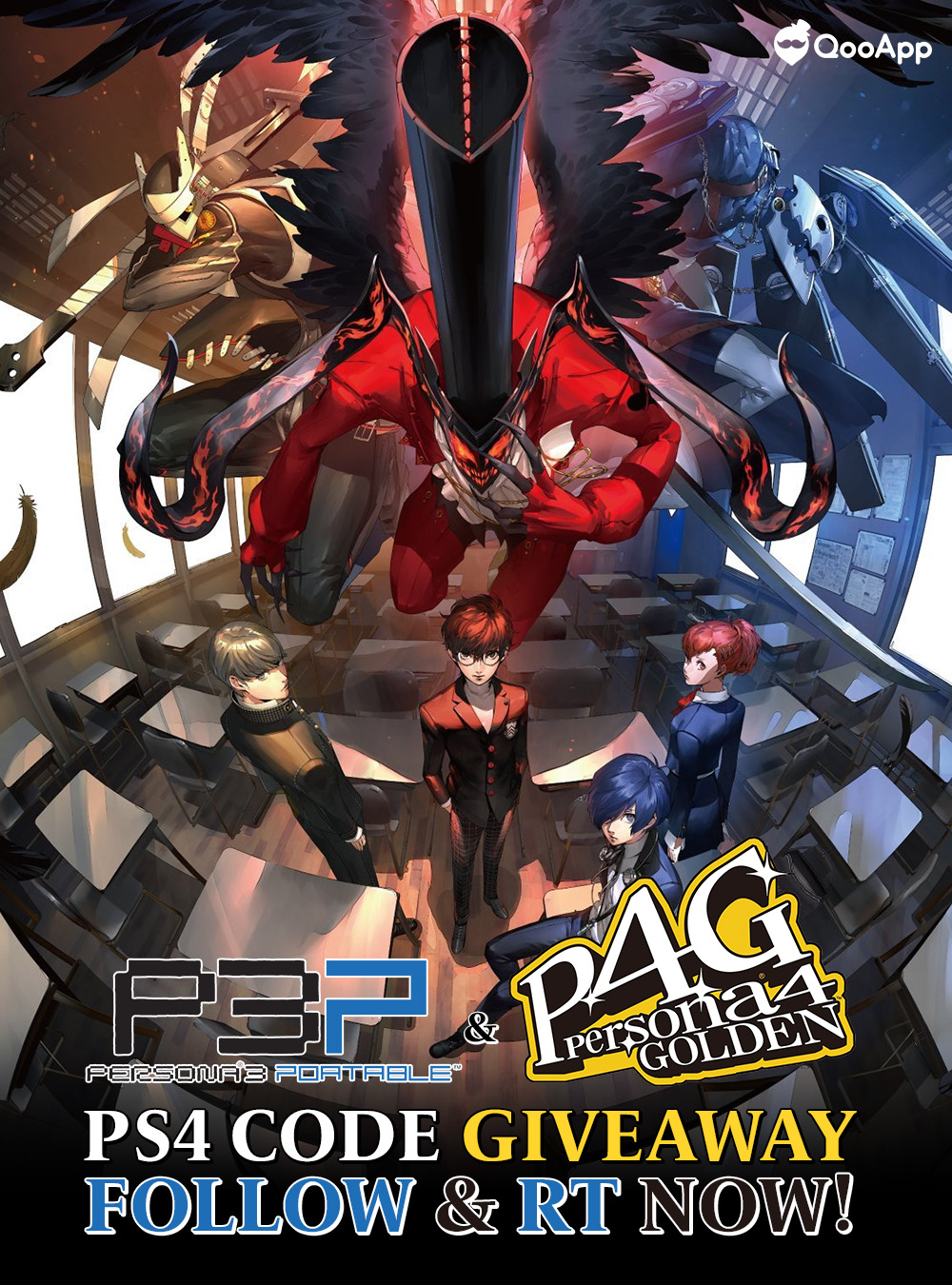 QooApp on Twitter: " QooApp x P3P & P4G RT Campaign Join for a chance to win a Persona 3 ...