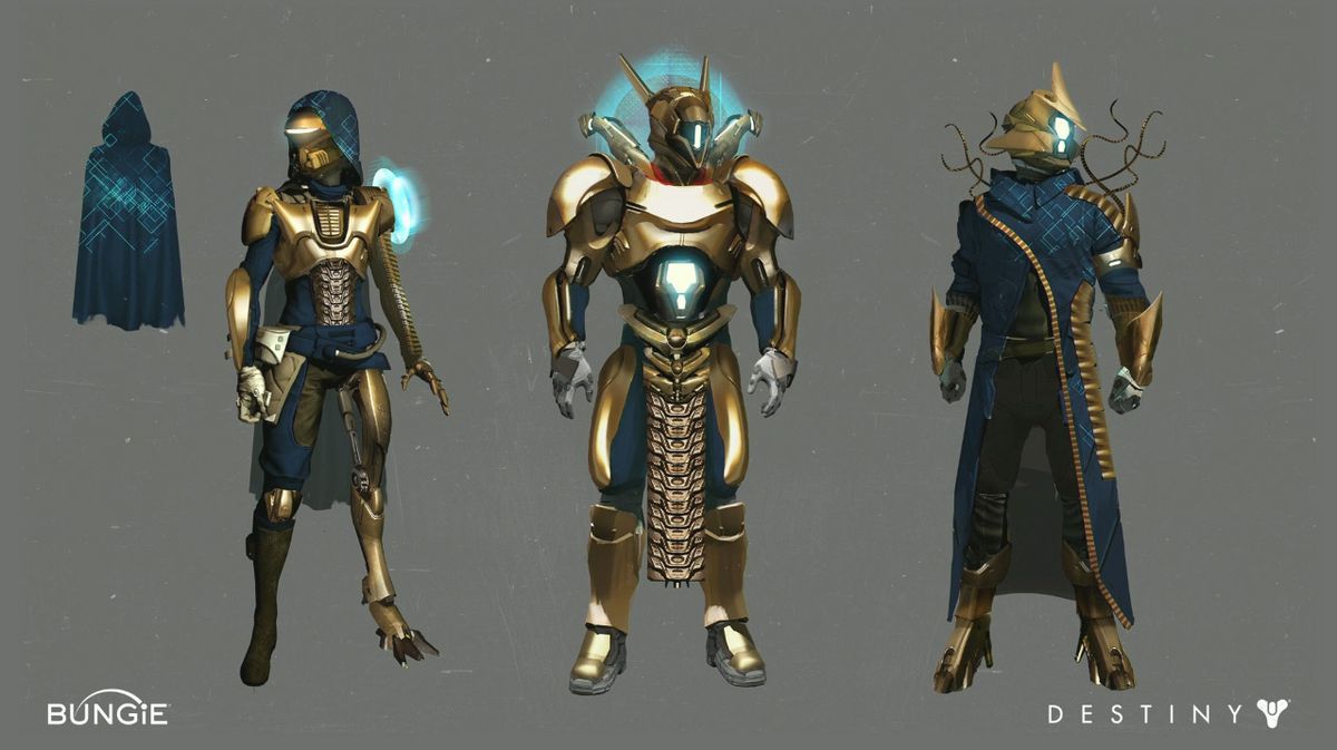 Destiny Warlock Vanguard Armor